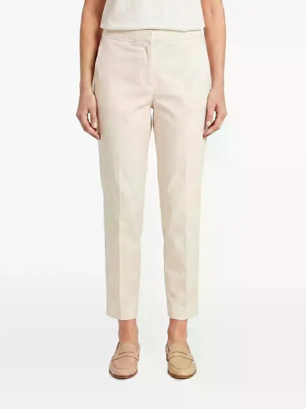 Brunello Cucinelli Tailored Cropped Trousers - Neutrals