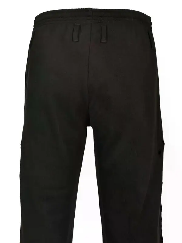 MASU Heart-hole Logo-print Track Pants