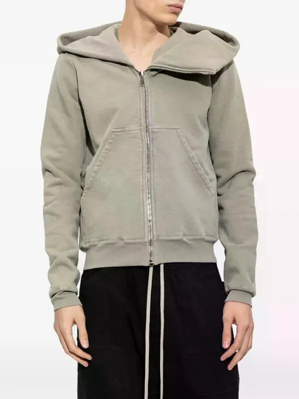 Rick Owens Asymmetric-zip Hoodie