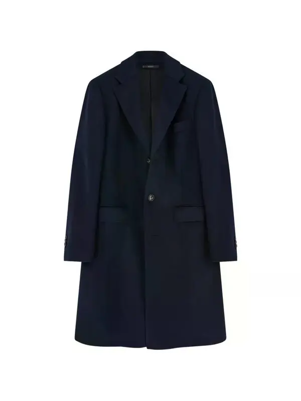Boggi Milano Single-breasted Wool Coat