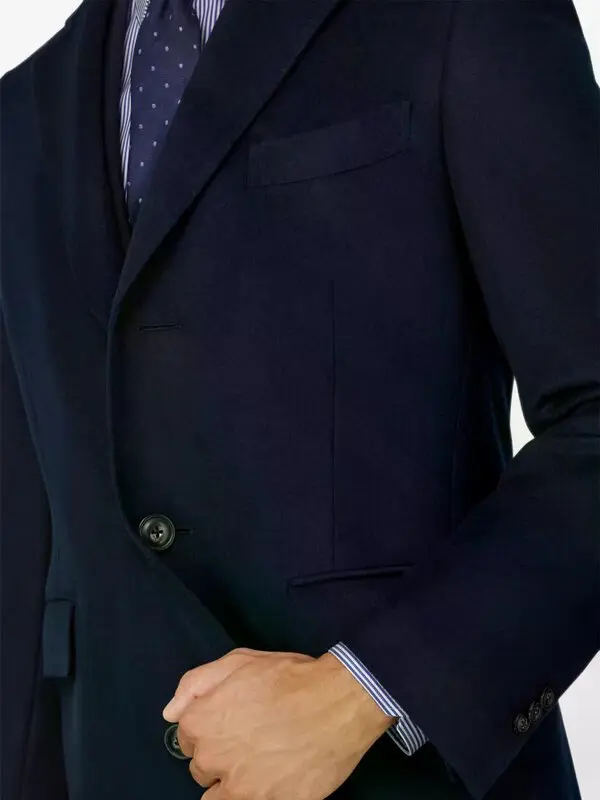 Boggi Milano Single-breasted Wool Coat