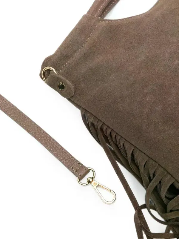 MARC ELLIS Camelia Fringe-trim Tote Bag