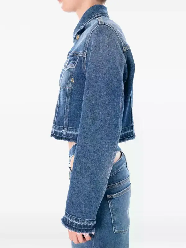 CYCLE Milù Cropped Denim Jacket