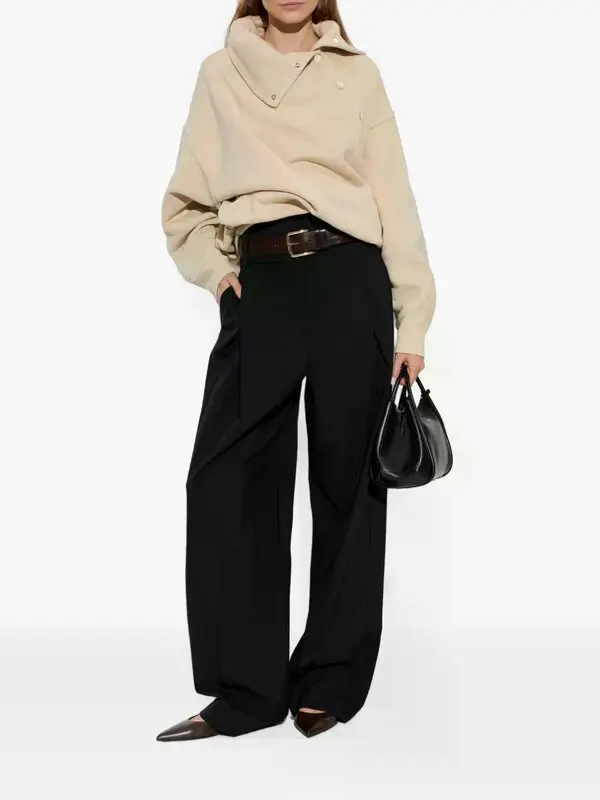 Sportmax Aerosi Button-fastening Sweatshirt