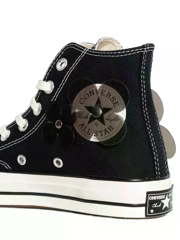CONVERSE Chuck 70 3-d Flourish Flower-appliqué Sneakers