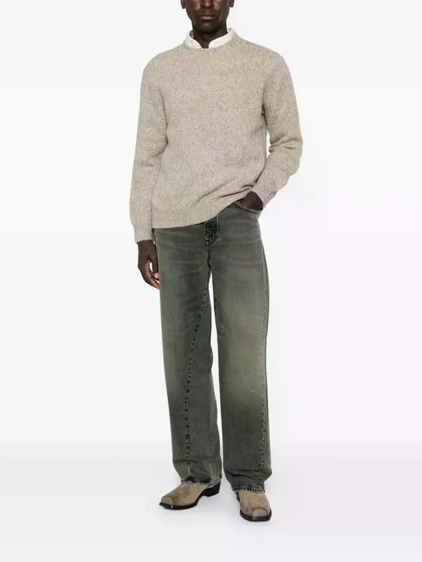 SUNFLOWER Crew-neck Knitted Sweater