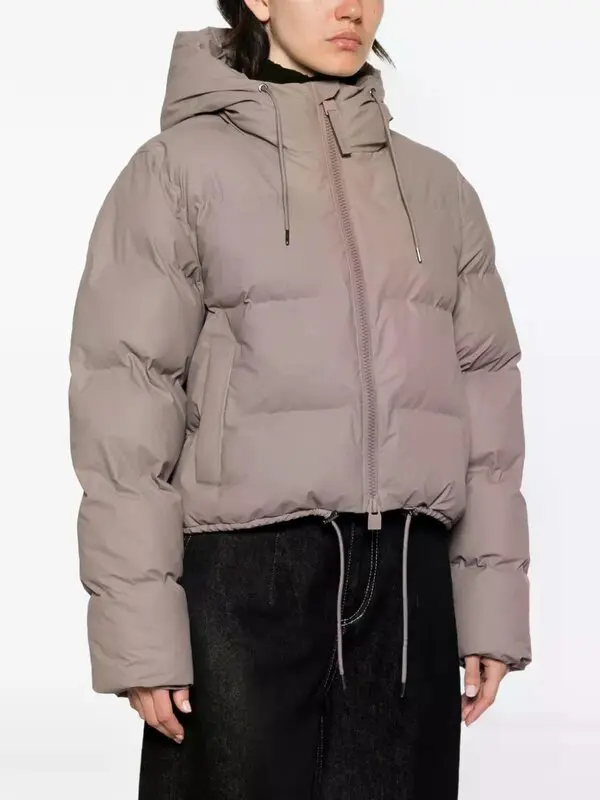 Rains Alta Hooded Quilted Jacket