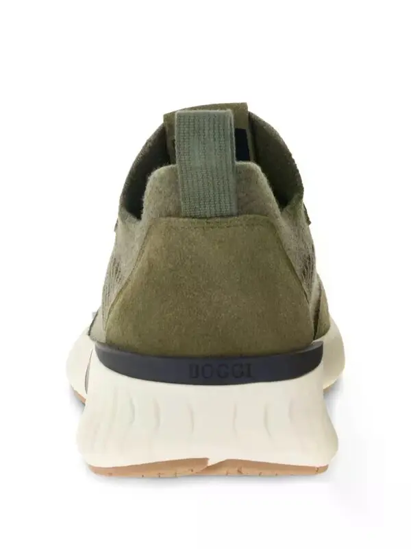 Boggi Milano Willow Trainers In Wool Blend