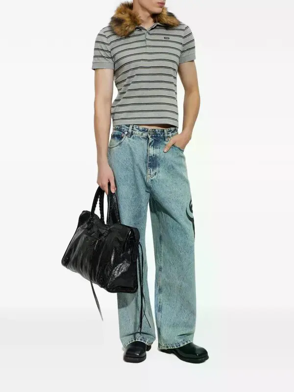 Vetements Graphic-print Jeans