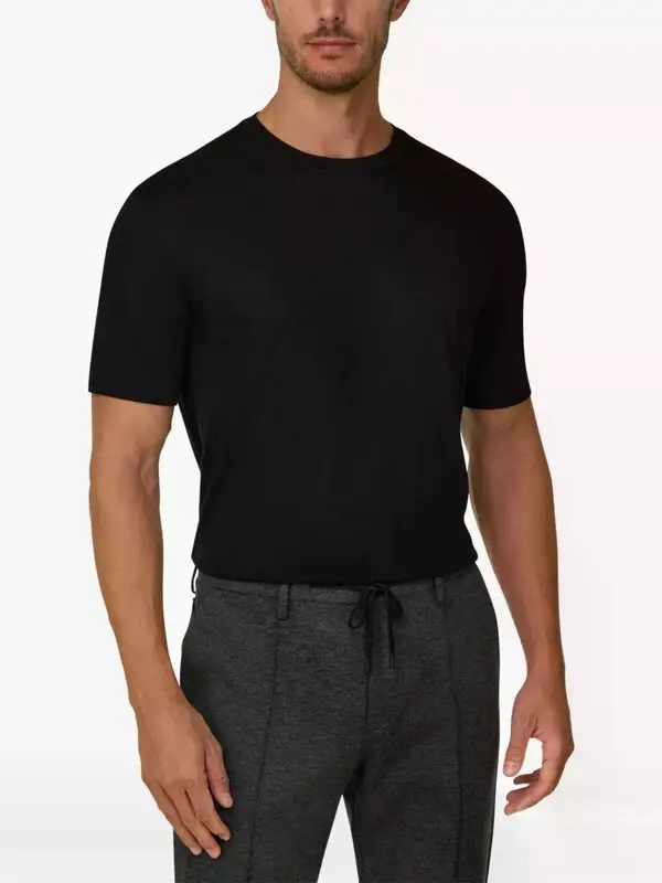 Boggi Milano T-shirt Jersey Cotton Tencel Blend