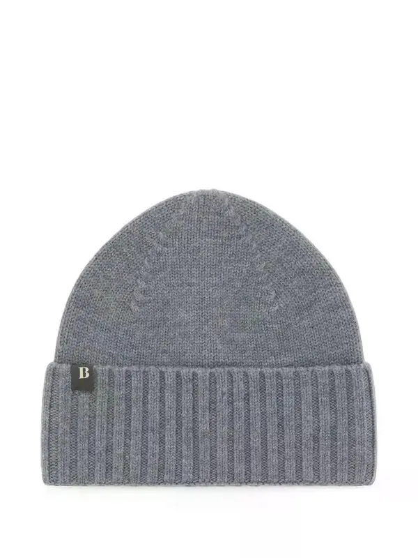 Boggi Milano Beanie In Wool Blend