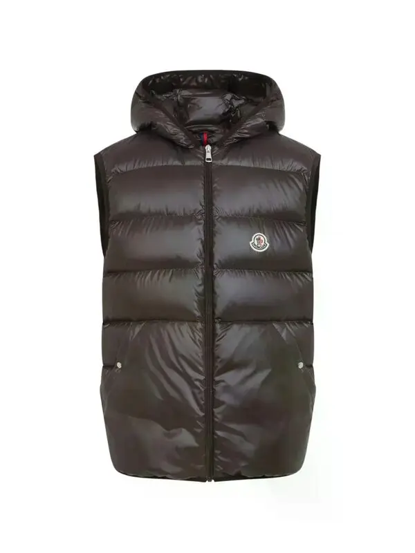 Moncler Nyvalin Check-pattern Hooded Down Jacket