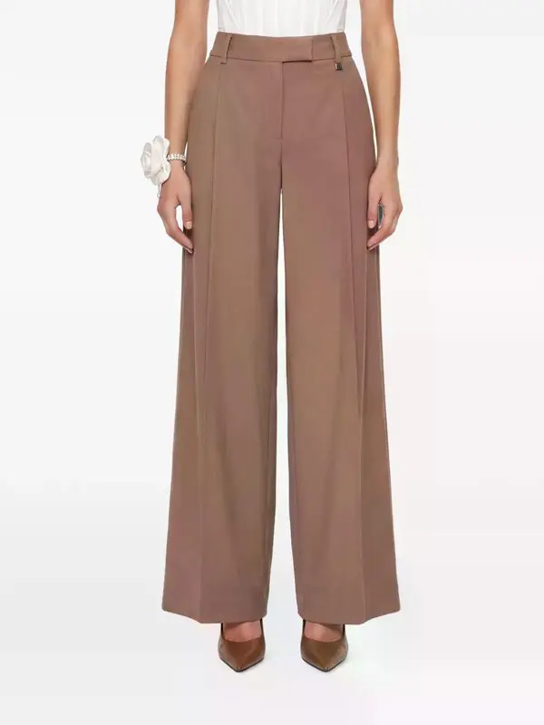 Giuseppe Di Morabito Pressed-crease Wide-leg Trousers