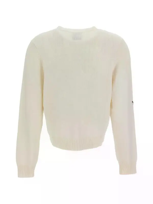 BARRIE Thistle-intarsia Cashmere Cardigan