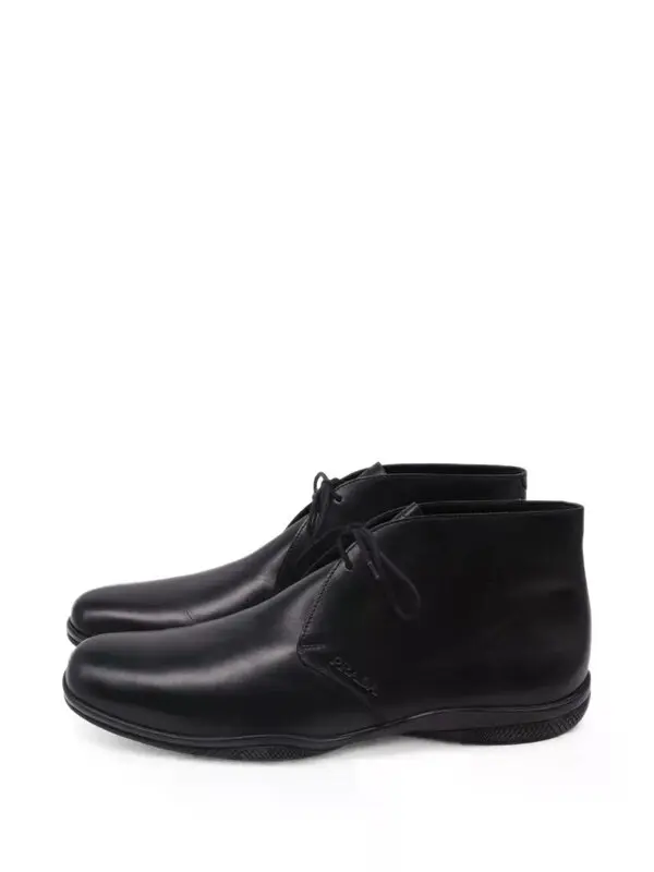 Prada Toblach Lace-up Boots