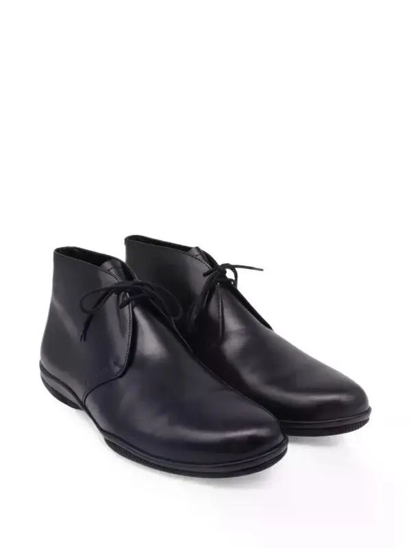 Prada Toblach Lace-up Boots