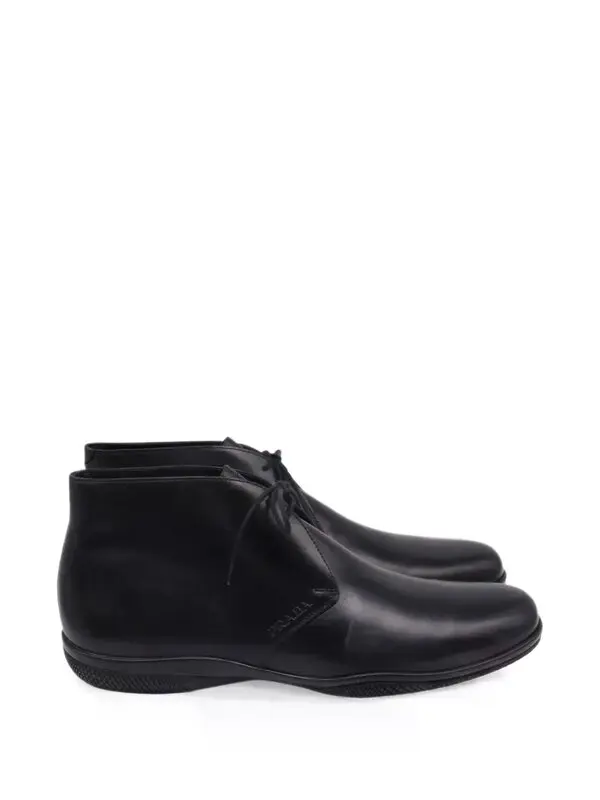 Prada Toblach Lace-up Boots