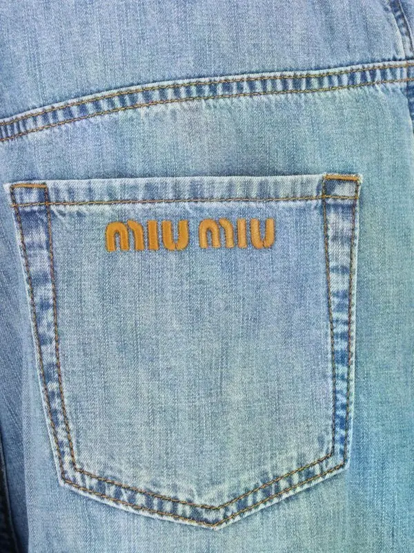 Miu Miu Chambray Pants