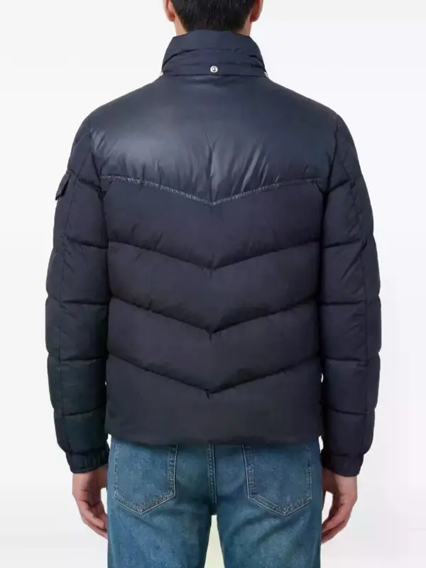 Moncler Ravelis Hooded Down Jacket - Blue