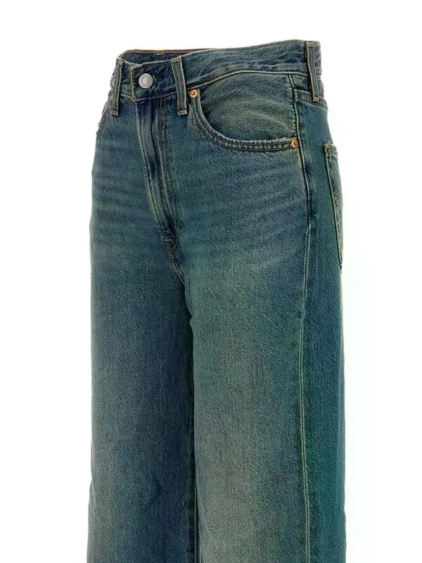 LEVI'S Faded-effect Wide-leg Jeans