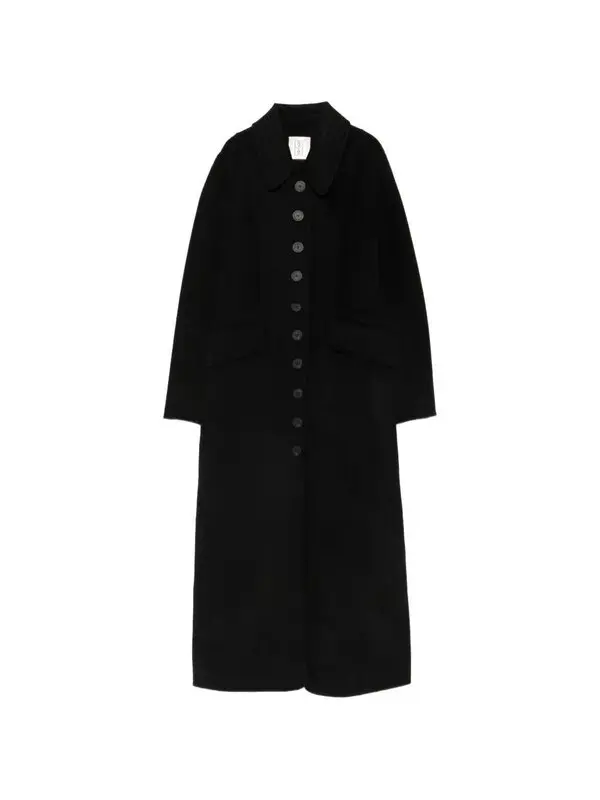 BY MALENE BIRGER Magdalena Single-breasted Coat - Black