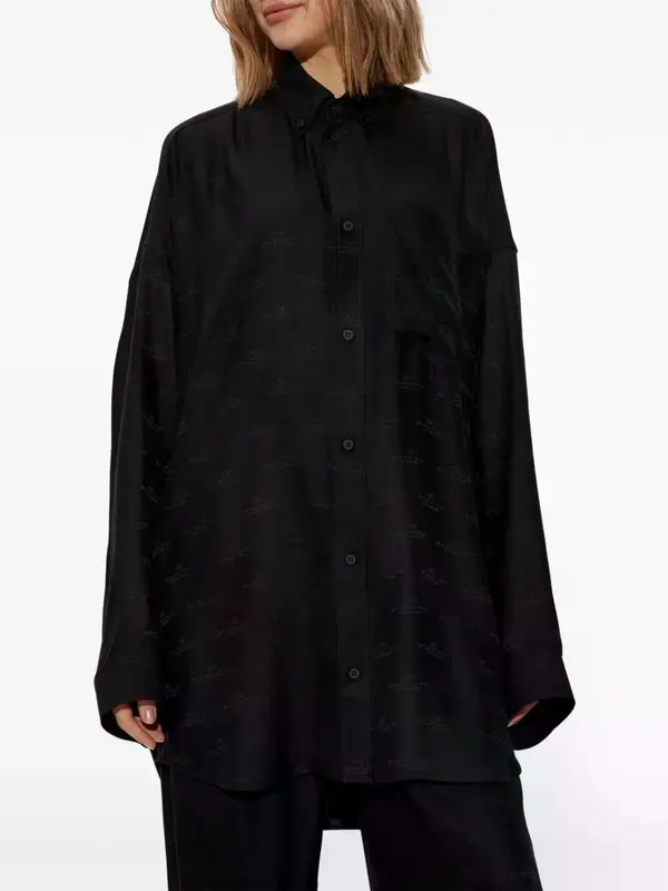 Balenciaga Logo-print Shirt