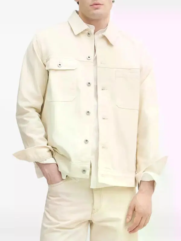 Lindbergh Flap-pocket Denim Jacket