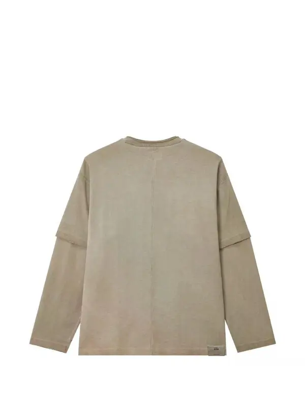 Izzue Layered Zip-pocket T-shirt