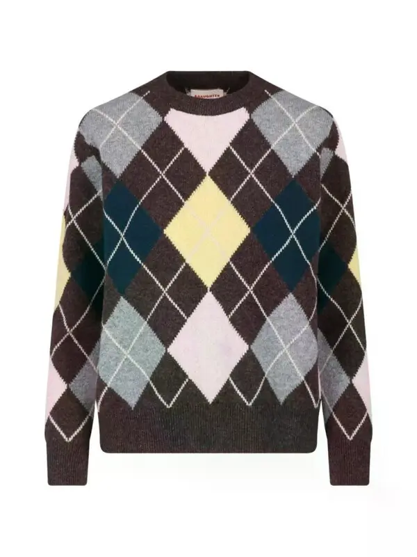 &daughter Ava Argyle Wool Sweater