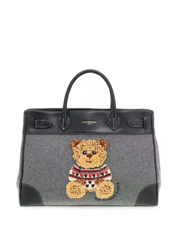 RUE MADAM PARIS Patch Tote Bag