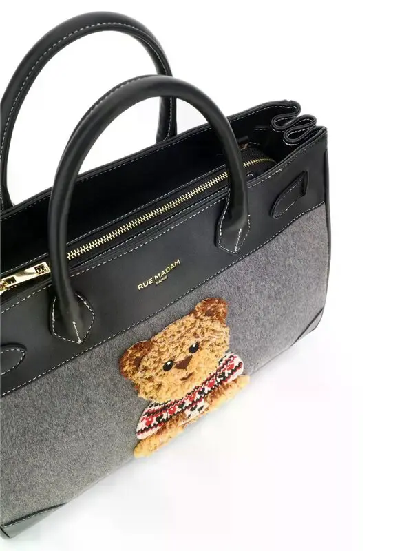RUE MADAM PARIS Patch Tote Bag