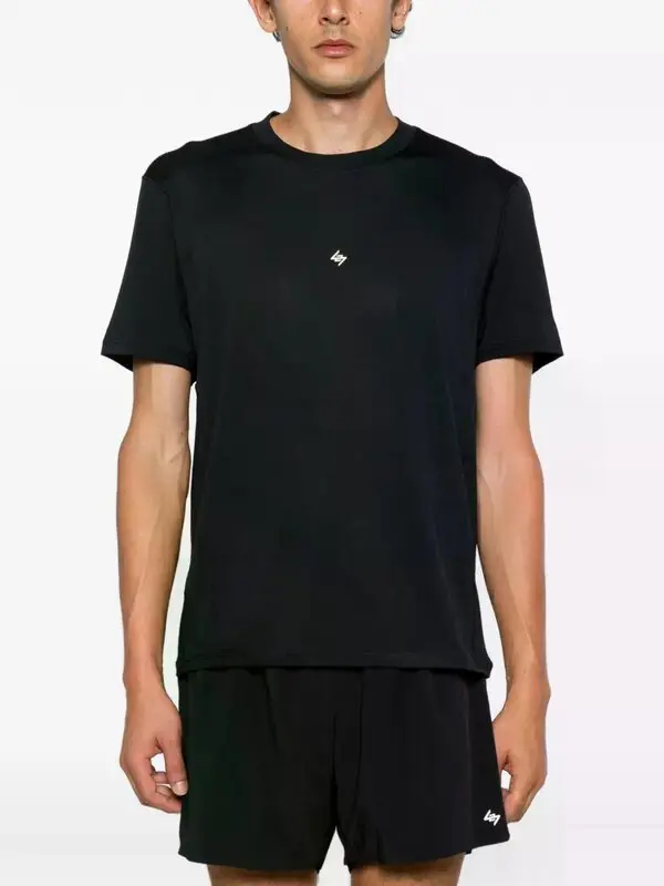 REPRESENT 247 Mesh-panel T-shirt - Black