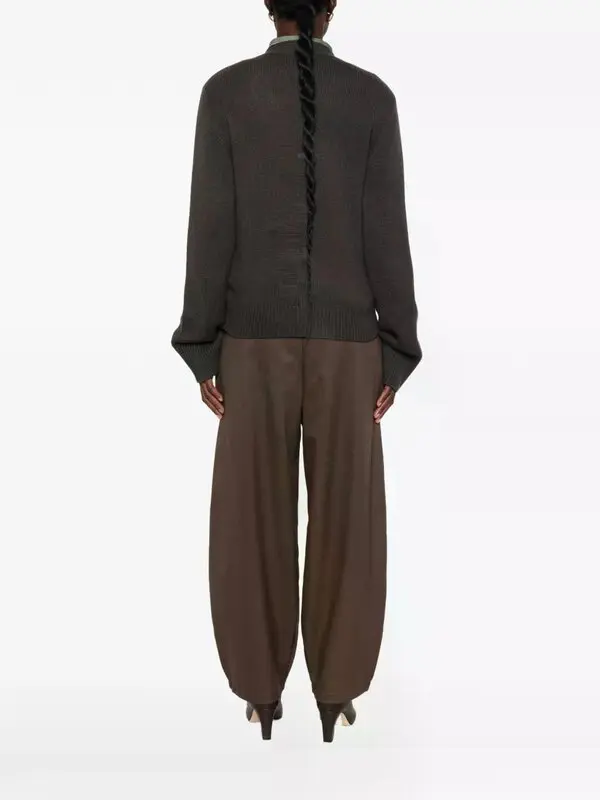 LISA YANG Danni V-neck Patch-pocket Cardigan