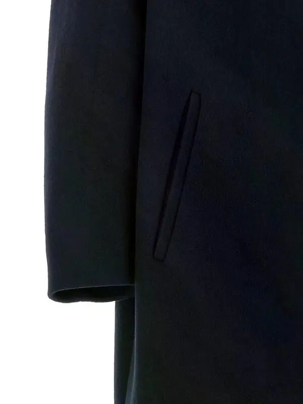 TELA Scott Asymmetrical High-neck Coat