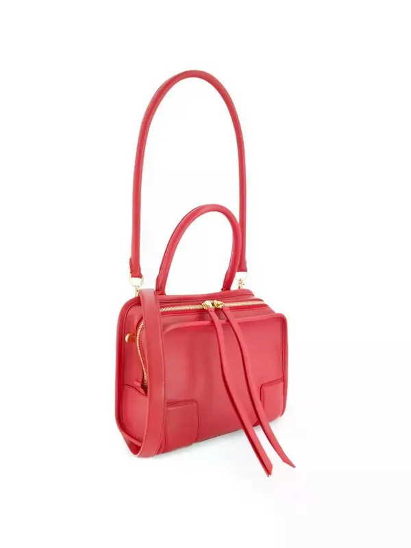 Loewe Small Amazona 180 Leather Tote Bag - Red