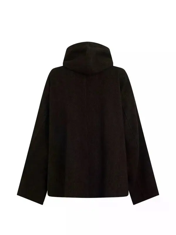 UMA WANG Hooded Button-up Jacket