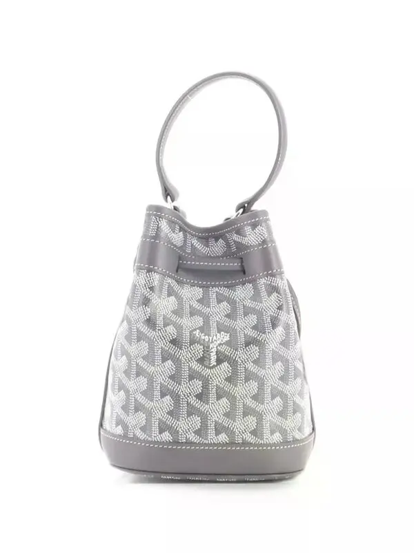 Goyard Petit Flot Coated Canvas Mini Bucket Bag