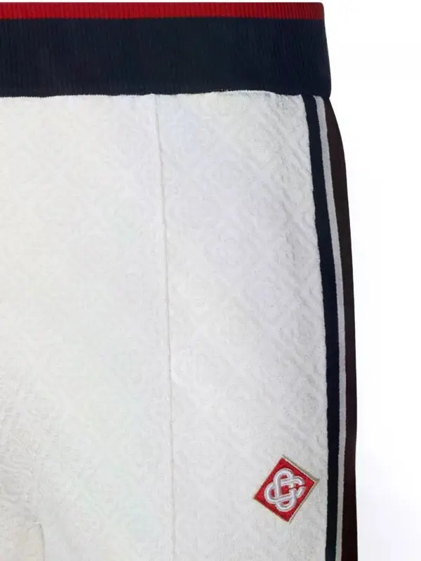 Casablanca Café Culture Logo-patch Side-stripe Track Pants