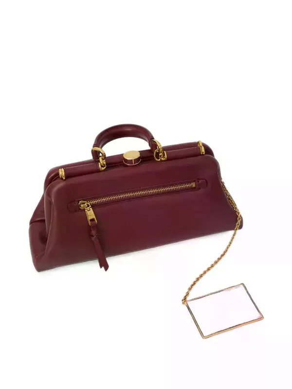 Dolce & Gabbana Logo-print Leather Shoulder Bag