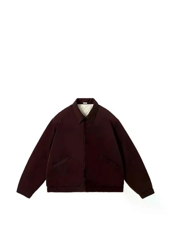 A.PRESSE Washed Gabardine Short Jacket