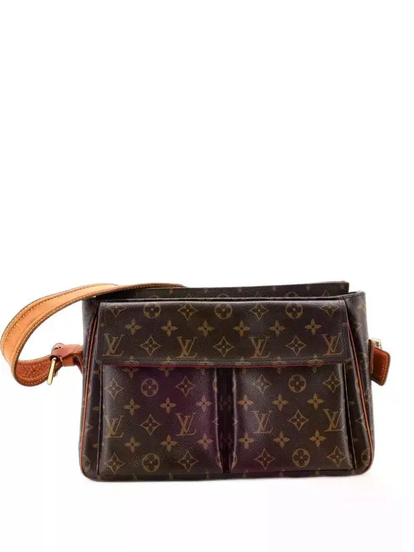 LOUIS VUITTON Viva Cite Handbag Monogram Canvas Gm Shoulder Bag