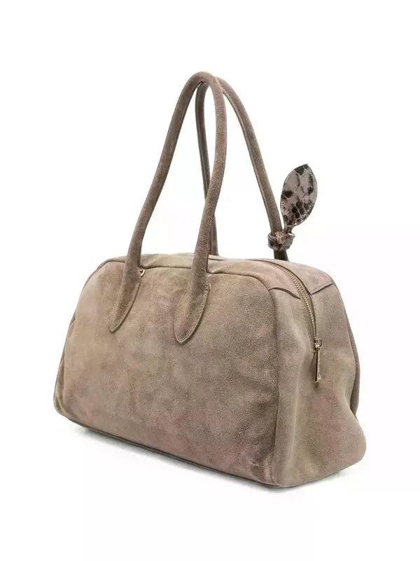 MARC ELLIS Bilbao Bow Cm Leather Tote Bag