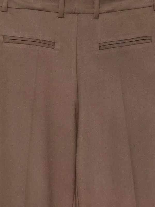 RAME Pressed-crease Wide-leg Trousers