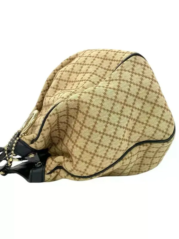 Gucci 2000-2015 Medium Diamante Canvas Sukey Tote Bag
