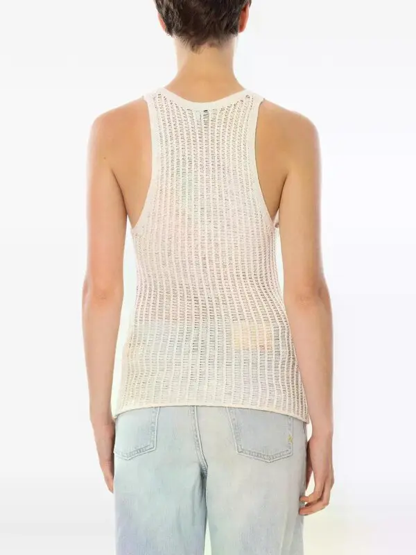 CYCLE Nia Open-knit Tank Top