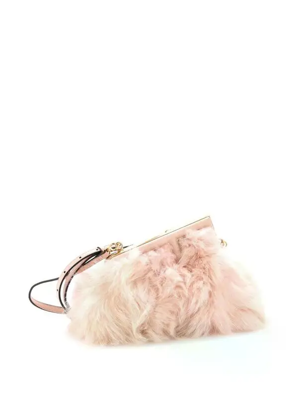 Fendi First Bag Fur Small Shoulder Bag