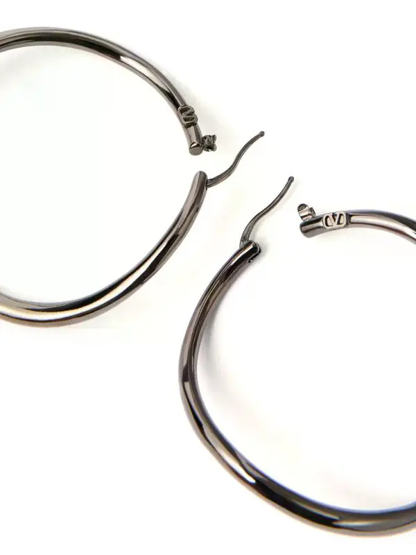 Valentino Garavani Shadowshine Metal Earrings