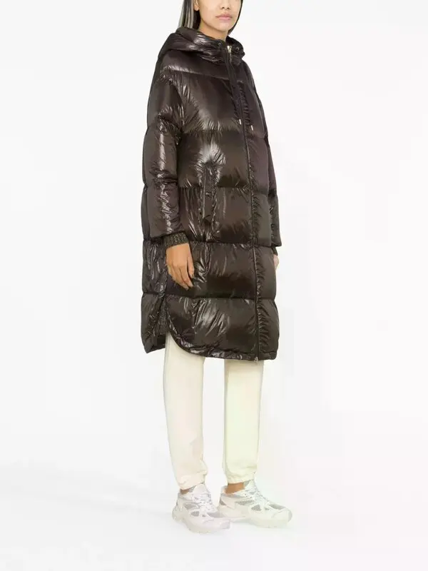 Herno Lightweight Padded Hooded Coat