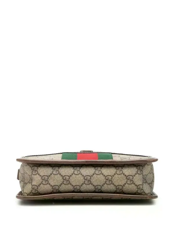 Gucci 2016-2026 Small Gg Supreme Web Ophidia Top Handle Bag Satchel