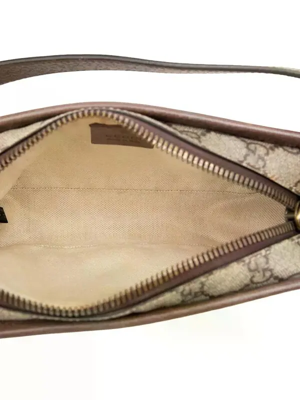 Gucci 2016-2026 Small Gg Supreme Web Ophidia Top Handle Bag Satchel